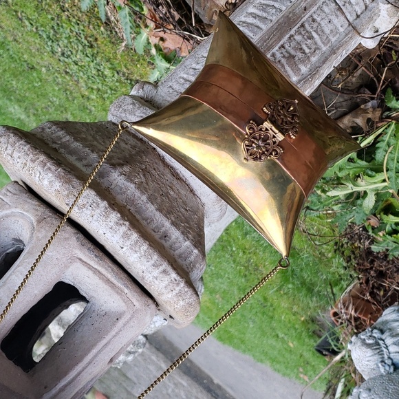 Brass & Copper | Bags | Antique Pillow Bag Crossbodyshoulder Copper And ...